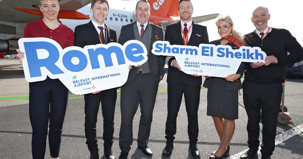 easyJet announces new routes from… | Belfast International Airport